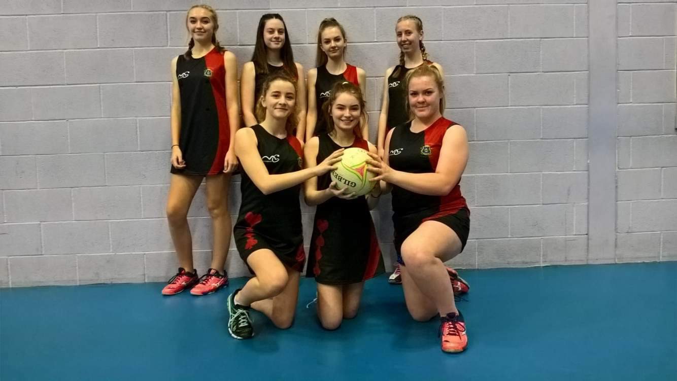 OUR YOUNGEST LEAGUE TEAM 'SPADES' - Alcester Town Netball Club